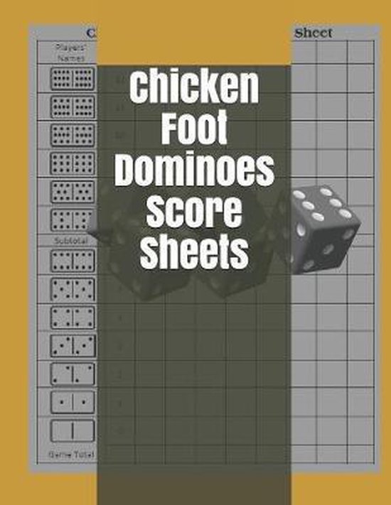 Chicken Foot Dominoes Score Sheets, Chicken Foot Dominoes ...