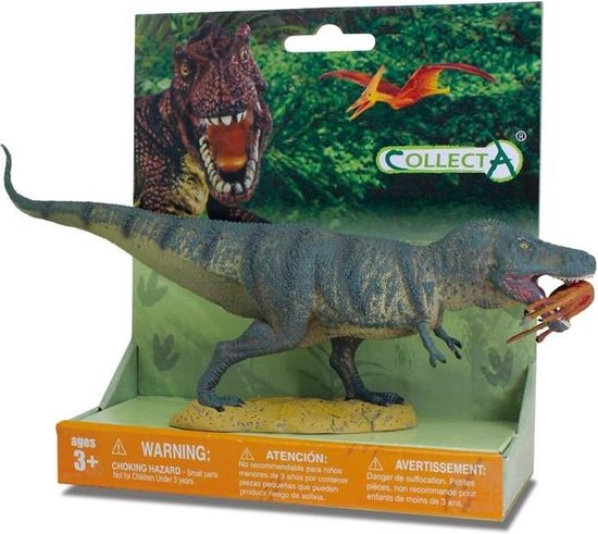 Collecta Prehistorie: T-rex Met Prooi Speelfiguur Groen | bol.com