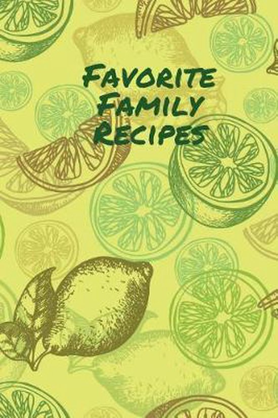 Favorite Family Recipes, The Cookbook Publisher | 9781546516323 ...