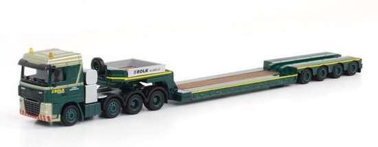 WSI models DAF XF 95 Space Cab Nooteboom Semi Dieplader (4 as) Bolk ...