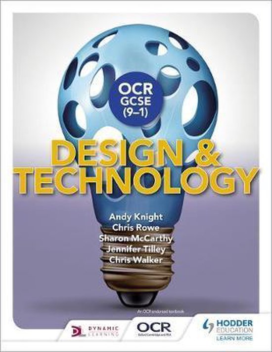 OCR GCSE (9-1) Design and Technology | 9781510401136 | Andy Knight ...