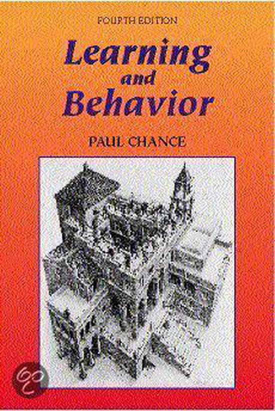 Learning And Behavior Paul Chance 7th Edition Pdf Free