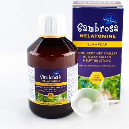 Sambrosa Melatonine - Voor nachtrust & Jetlag - 100ml | bol.com