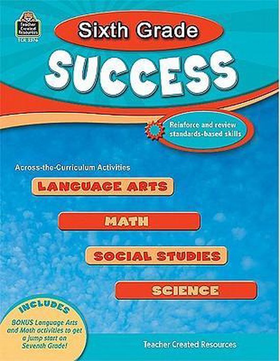 Sixth Grade Success | 9781420625769 | Susan Mackey Collins | Boeken | bol