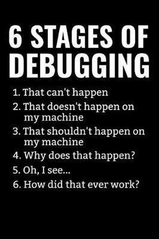 6 Stages of Debugging, Coding Notebooks | 9781098606923 | Boeken | bol.com