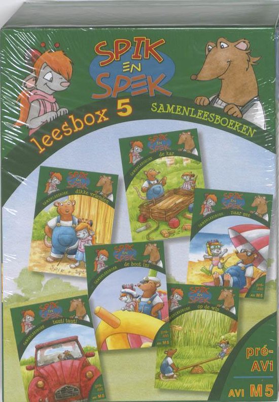 Spik en Spek 0 - Leesbox 5: Spik en Spek Samenleesboeken, Marja Mulder ...