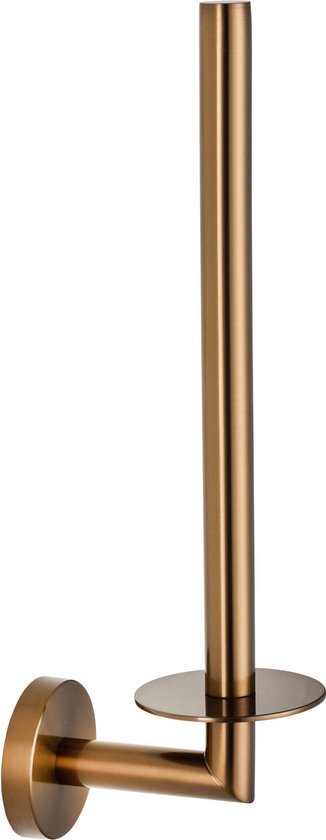 Saqu Nemo Reserverolhouder - 7x9,8x27,7 cm - Koper - WC Rolhouder ...