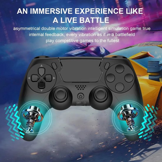 Homesell - Game Mando Joypad PS Controller voor PS4 - draadloze ...