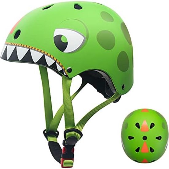 Fietshelm kind - 21 x 24 x 16 cm - Groen | bol