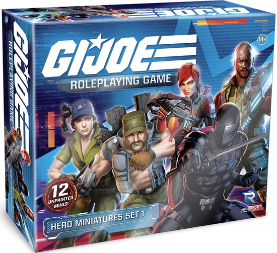 G.I. JOE Roleplaying Game: Hero Miniatures Set 1 - Renegade Game ...