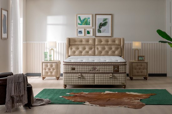 BSS Bedding Nirvana - Boxspring Bed met Opbergruimte - boxspring ...