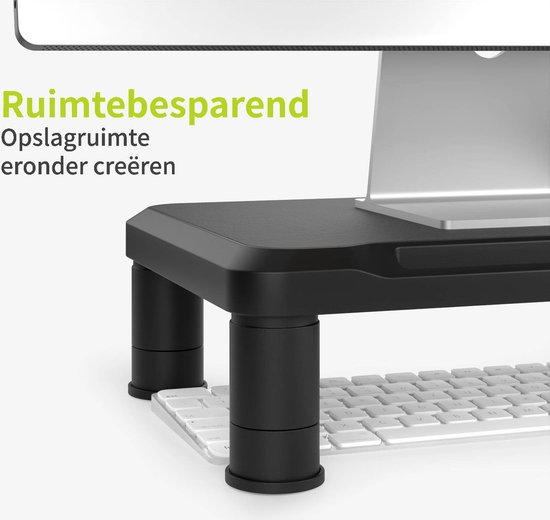 ACROPAQ Monitor standaard – Ergonomische monitorverhoger – 3 ...