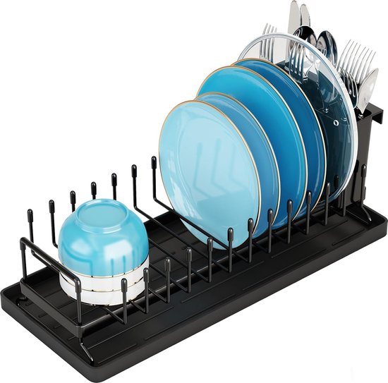 Kleine afdruiprek - compact afdruiprek voor aanrecht met siliconen ...