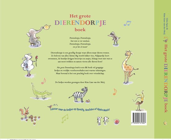Het Grote Dierendorpje Boek - Kinderboeken voorleesboek peuter boek ...