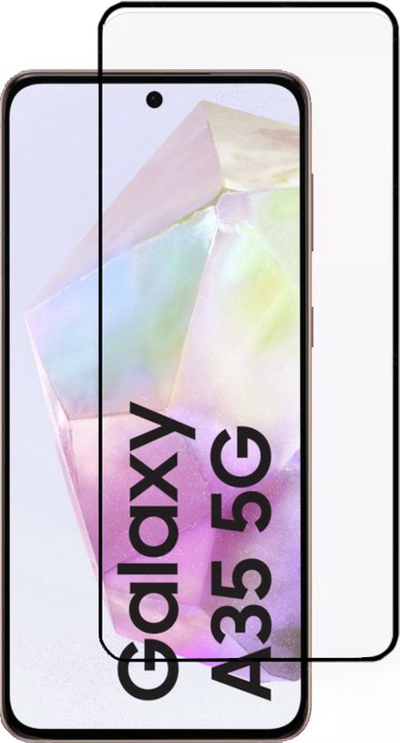 Full Cover Screenprotector Geschikt Voor Samsung Galaxy A35 - Volledige Beschermglas -... | bol