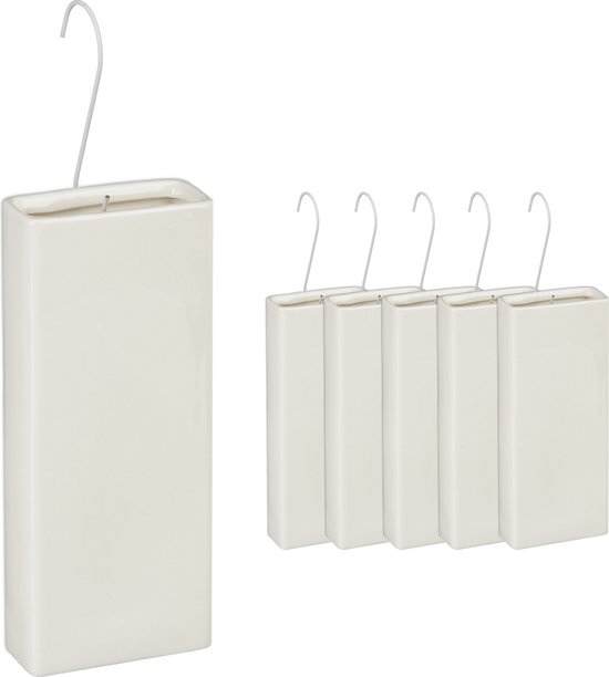 Relaxdays waterverdamper radiator - set van 6 - luchtbevochtiger voor ...