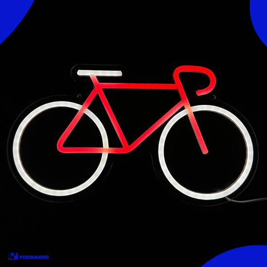 Neon Lamp - Fiets - Dimbaar - Incl. Ophanghaakjes - Neon Sign - Neon ...