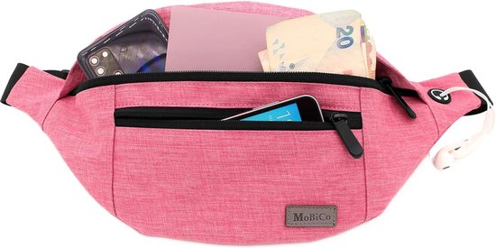 Grote crossbody heuptas voor dames en heren, heuptas, outdoor, groot ...