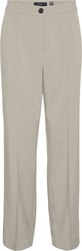 Vero Moda Broek Vmrita Mw Straight Pant Noos 10301554 Silver Lining ...