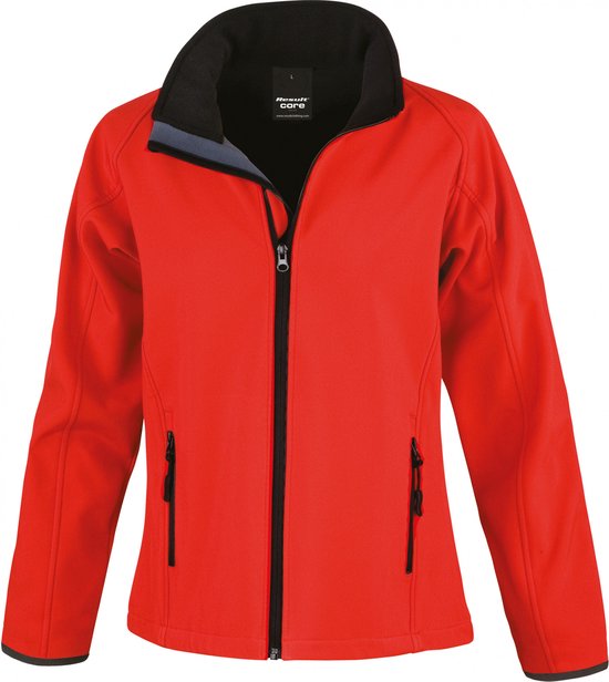 Jas Dames L Result Lange mouw Red / Black 100% Polyester | bol