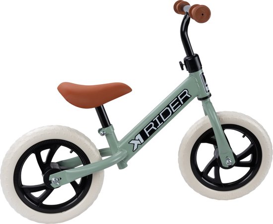 X1TE - Rider Bike Kinderfiets Groen (1-4 jaar, Lichte & Robuuste Fiets ...