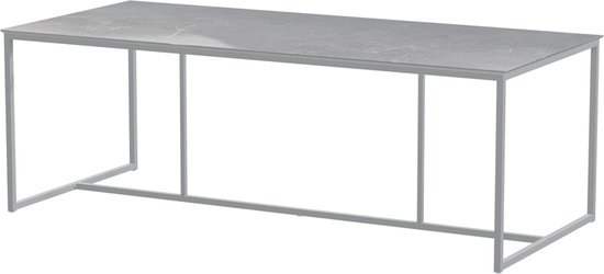 4SO - Quatro Tafelframe Frost Grey met Ceramic Light Grey Tafelblad ...