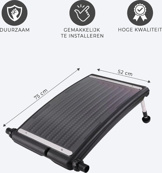Pool Heater - Zwembad Verwarming Solar - Zwembad Verwarming Zonne Energie | bol