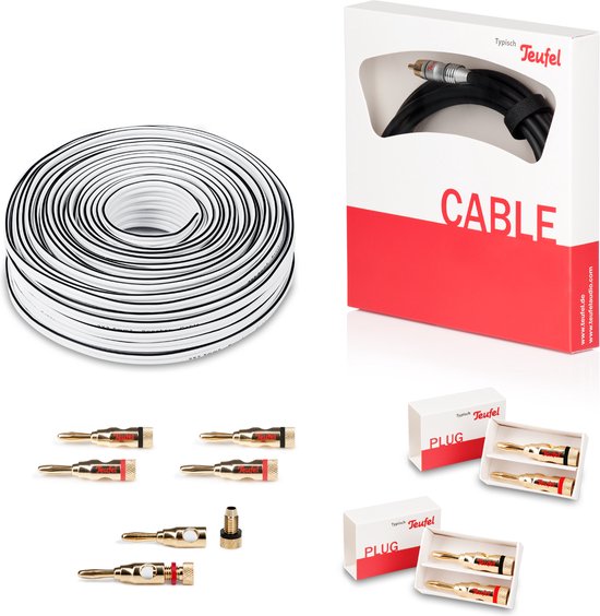 Teufel 5.1 home cinema kabelset 30 m² Advantage Home entertainment ...