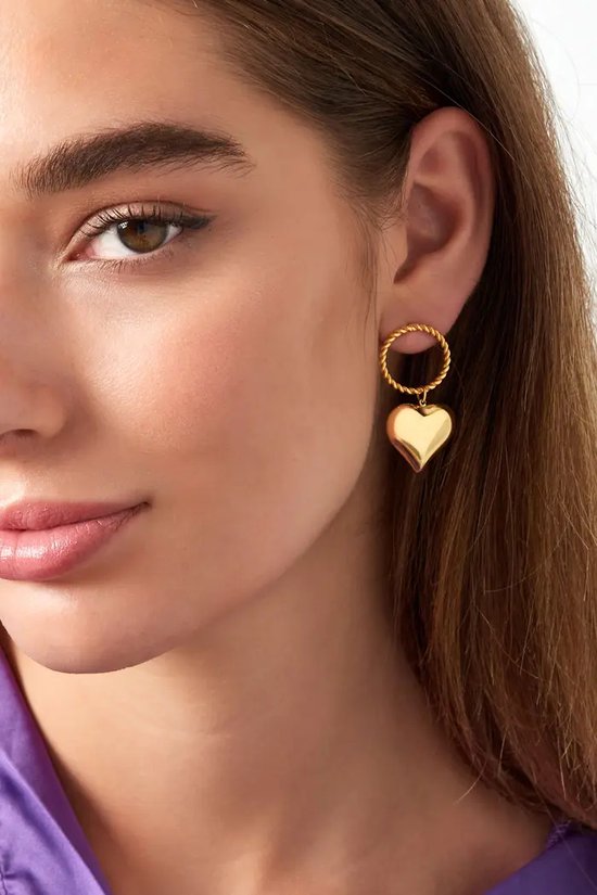 Ketting hart met sleutel - zilver | bol