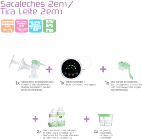 Equivera Elektrische Borstkolf - Handsfree Borstkolf - Borstkolf ...