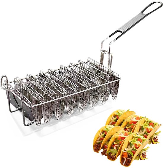 Taco container - roestvrij staal - veilig en efficiënt | bol
