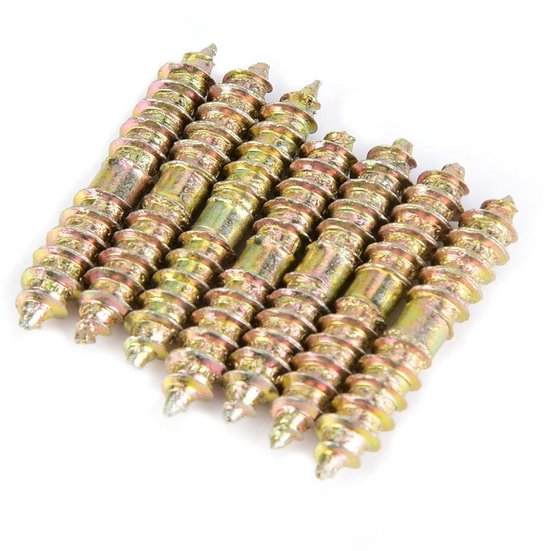 Allecto Plus - Passchroef Meubels Connector Dubbele Ended Schroefkop ...