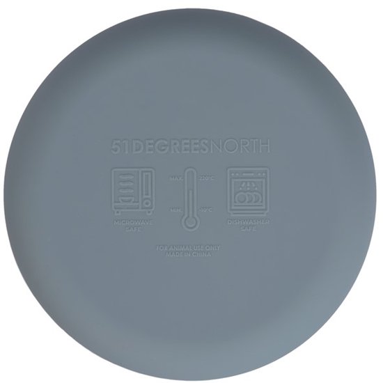 51 Degrees North Siliconen Voerbak Petrol | bol