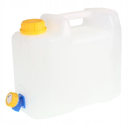 waterkan 5 liter met tapkraan en ontluchtingdop - watercontainer ...