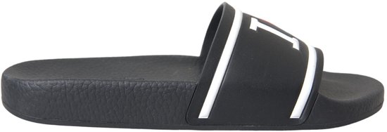 Dolce & Gabbana Zwart Leren "I Love D&G" Slippers | bol