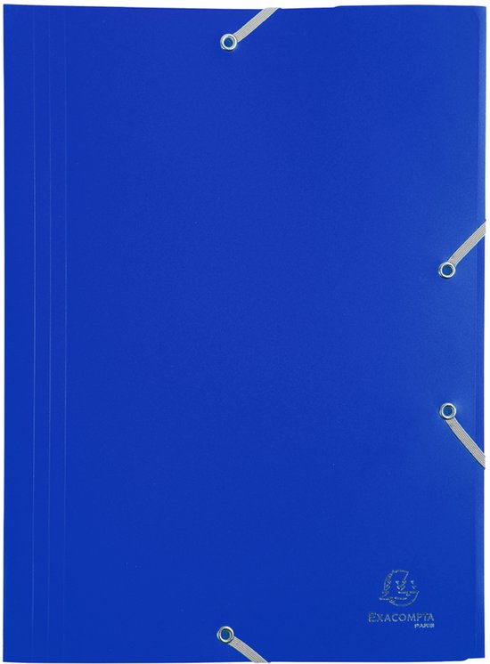 Dossiermappen A4 PP Effen Blauw | bol