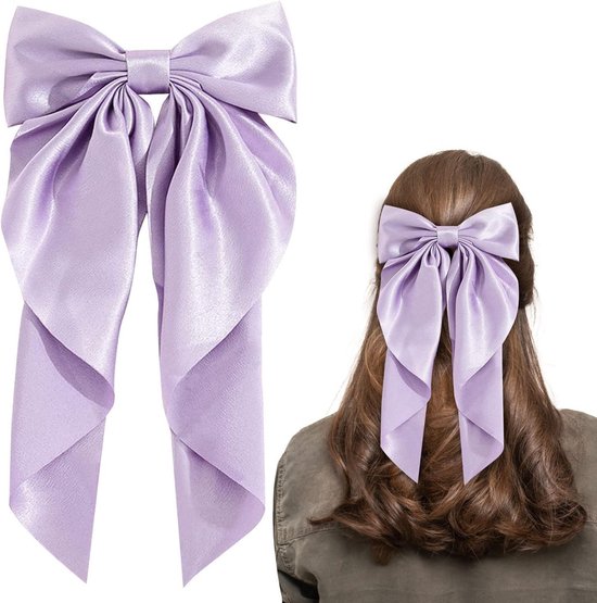 Inovra Plus - Haaraccessoires voor dames en meisjes - Grote paarse ...