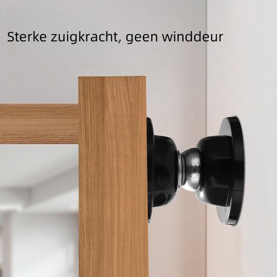 2stuks - Deurstopper - Kort, stootvast - Sterke magnetische deurstopper ...