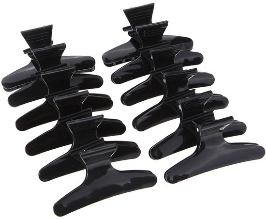 Somstyle Haarklemmen Set - 12 Stuks - Vlinder Haarclip - 8 x 5 CM ...