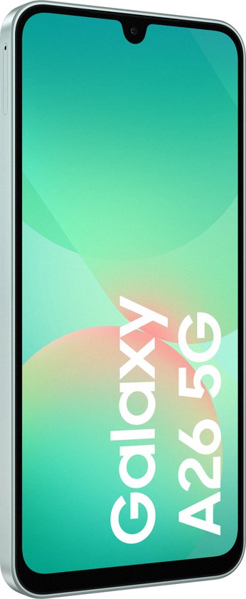 Samsung Galaxy A26 5G - 128GB - Mint + 1 jaar extra garantie | bol