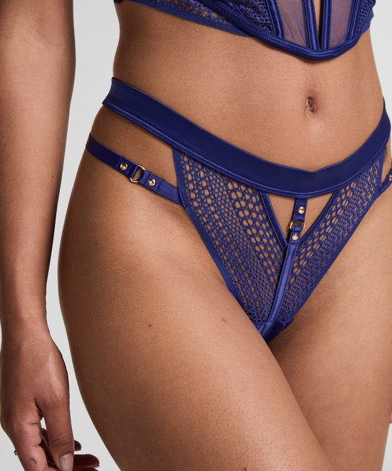 Hunkemöller String Missy Blauw M | bol