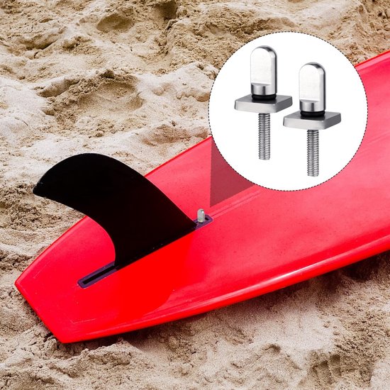 BOXOB 10pcs Surfboard Fin Screws, 316 Stainless Steel Paddle Board Fin ...