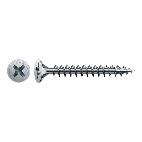 Schroefdoos SPAX Houten schroef Platte kop (4,5 x 50 mm) | bol