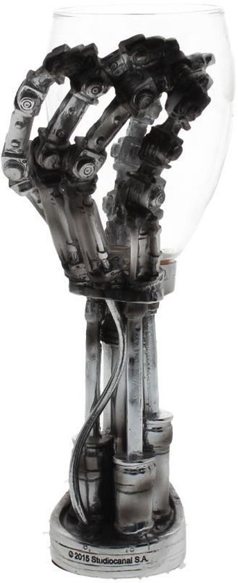 Nemesis Now - Terminator Kelk Terminator 2 Hand - Zilverkleurig | bol