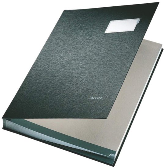 Leitz 57000195 Signature Folder (Polypropyleen, A4, 20 vakken) zwart ...