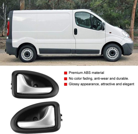 Allecto Plus - Chrome Deurgreep Trim Cover voor Auto Binnendeur - CLIO ...