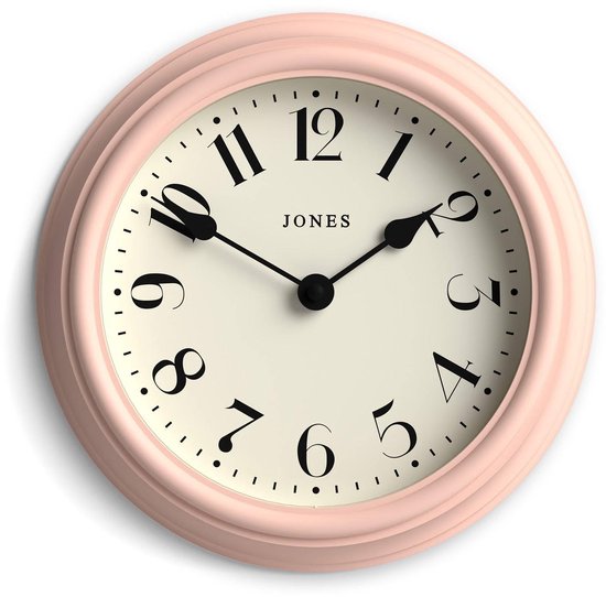JONES CLOCKS® Frieze wandklok | Kleine, elegante, klassieke ronde klok ...