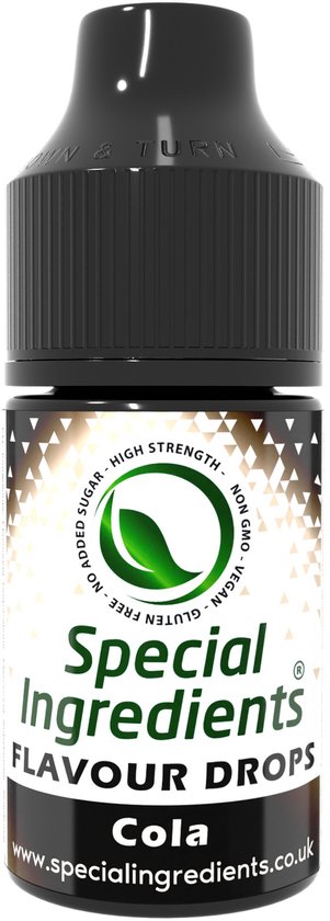 Cola Smaak Druppels - 30ml - Smaakdruppels - Flavour Drops - Moderne ...