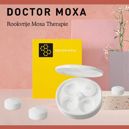 DOCTOR MOXA Starter Kit - Moxa - Moxibustie apparaat - Rookloze Moxa ...