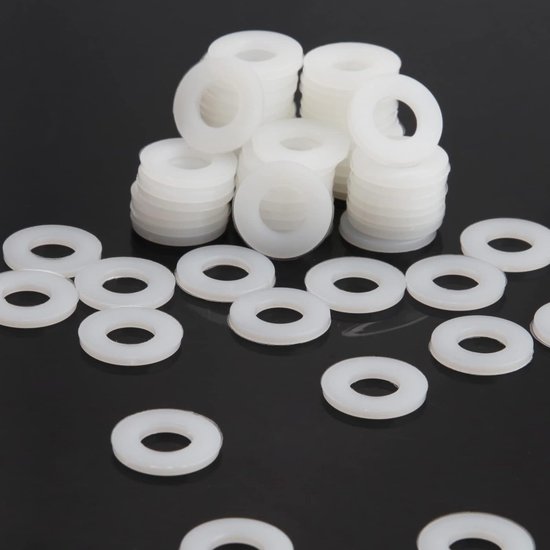 80 stuks kunststof sluitringen, M10-20 mm, nylon sluitringen ...